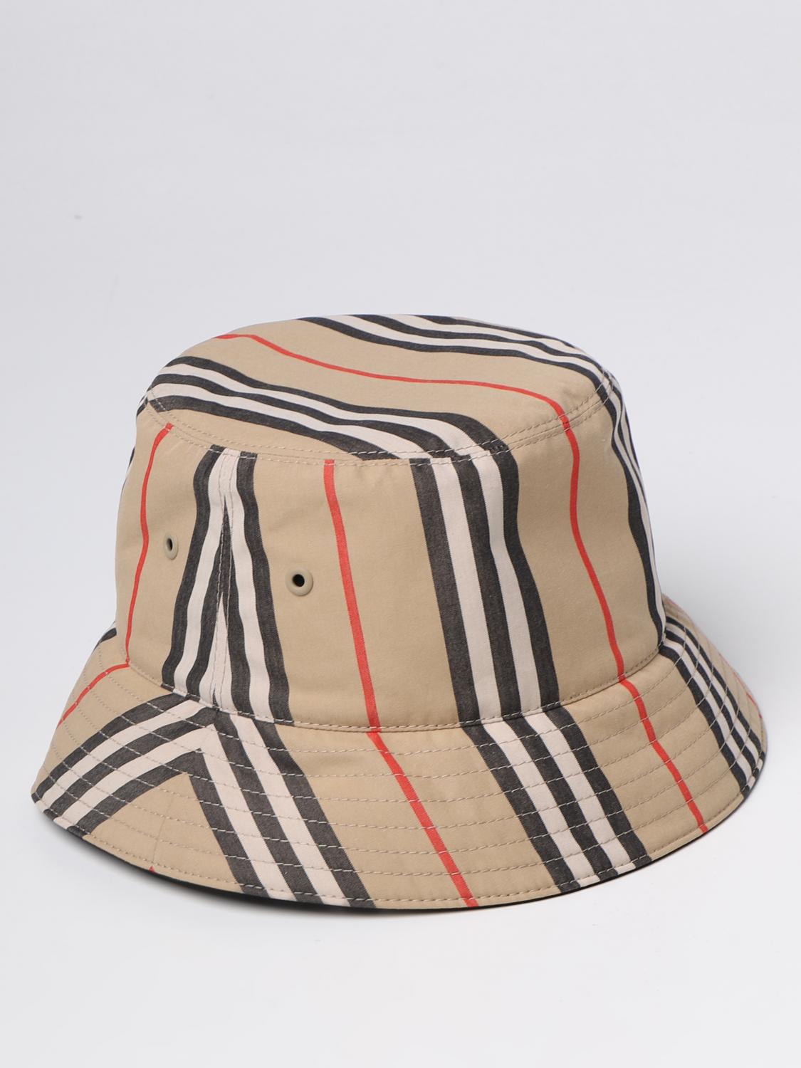 Burberry Cappello reversibile in cotone - Beige | 8056242 | GIGLIO.COM