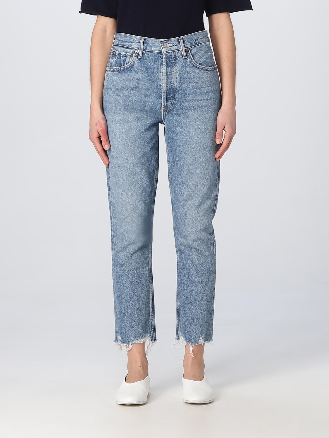 Agolde Jeans woman - Denim | A0561371 | GIGLIO.COM