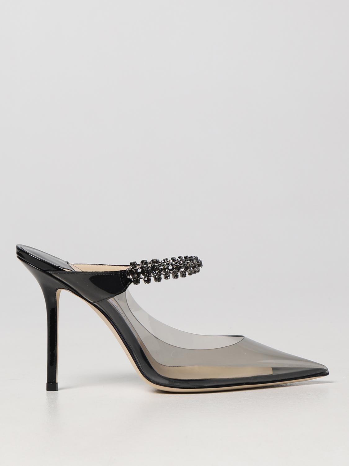 JIMMY CHOO: Shoes woman - Black | Jimmy Choo high heel shoes BING100ZOY ...