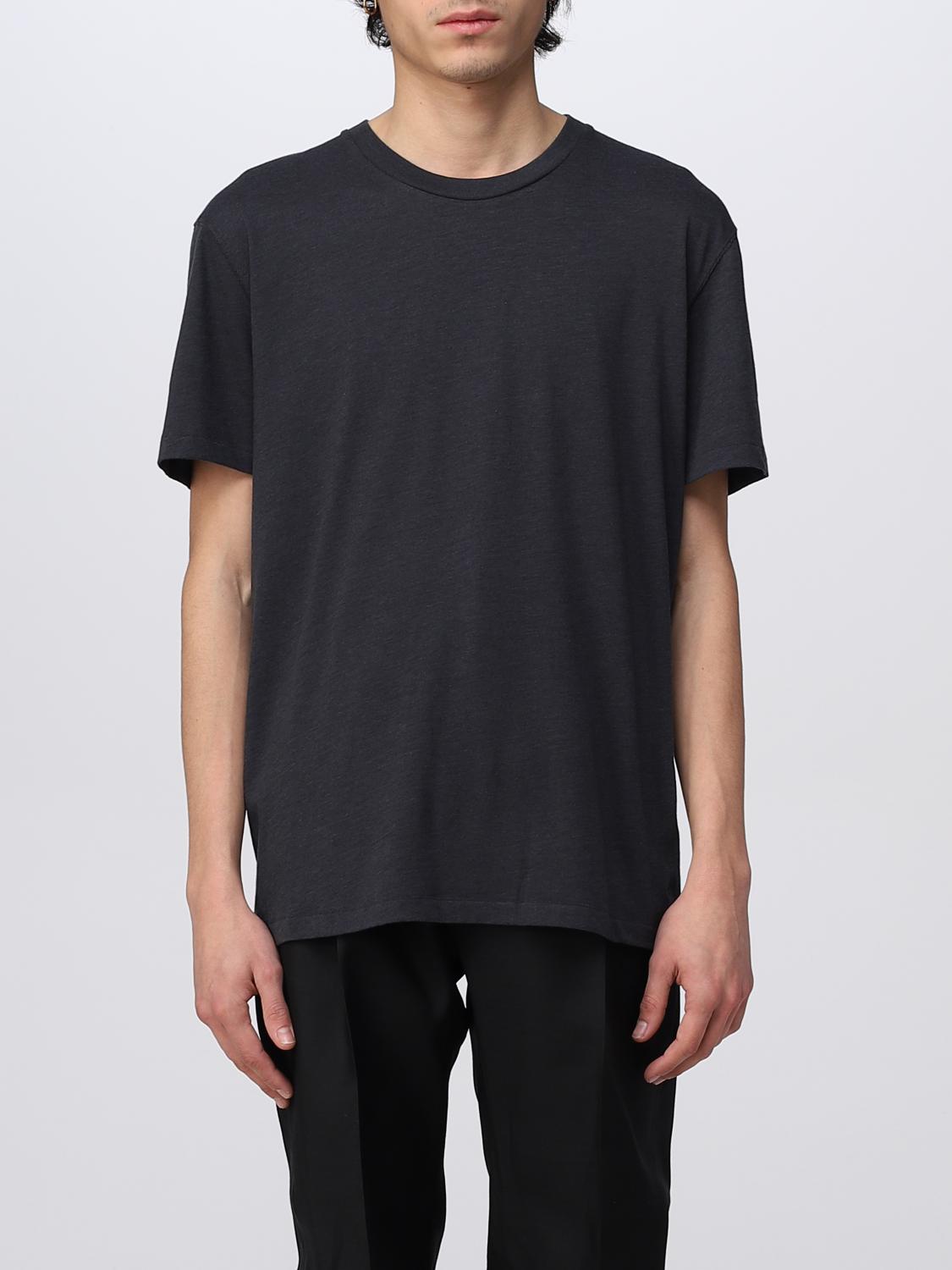 TOM FORD: T-shirt men - Black | Tom Ford t-shirt JCS001JMC002S23 online ...