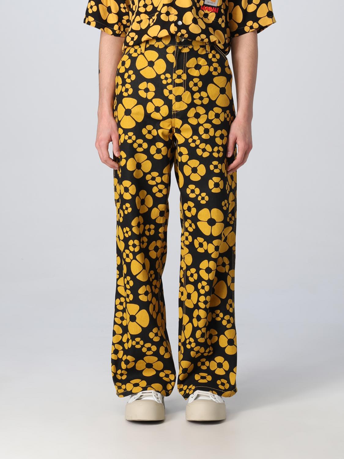 MARNI: Carharrt WIP x pants in cotton - Black | Marni pants ...