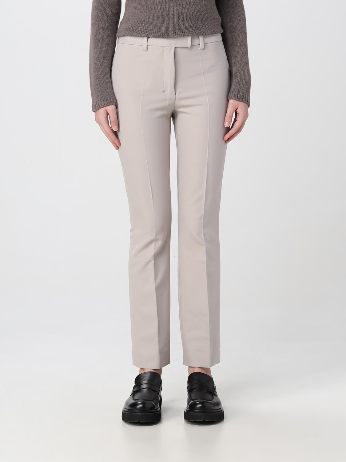 'S MAX MARA: S Max Mara cotton blend pants - Sand | 'S Max Mara pants ...