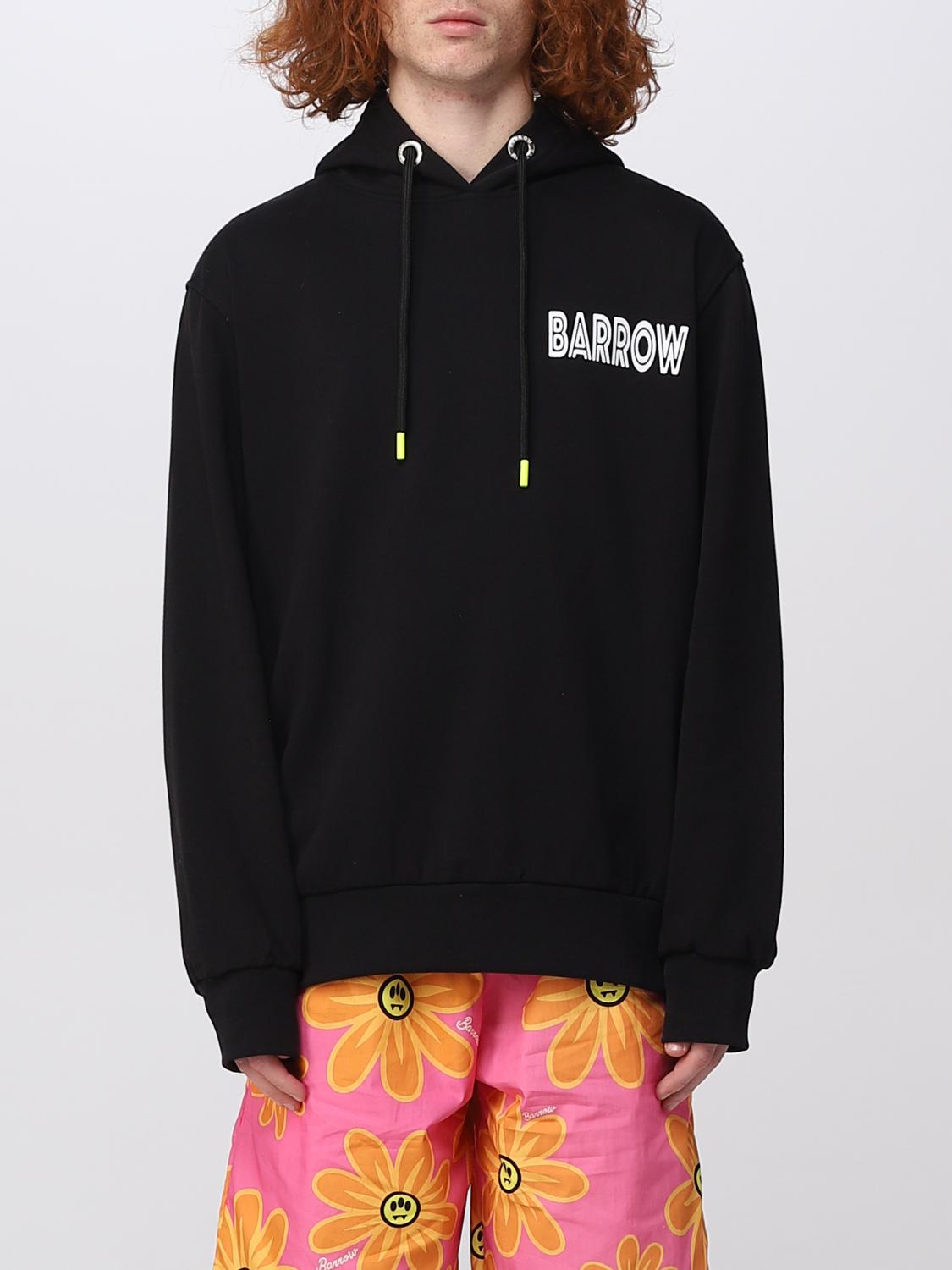 BARROW: Sweatshirt men - Black | Barrow sweatshirt 034089 online at ...