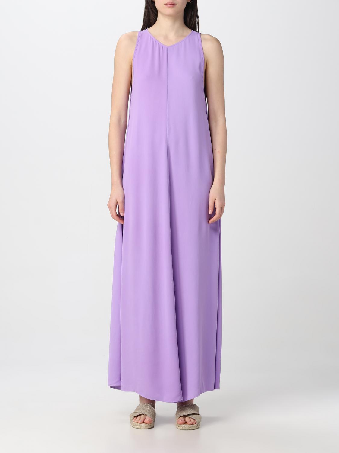 FORTE FORTE: Dress woman - Lilac | Forte Forte dress 10049MYDRESS ...