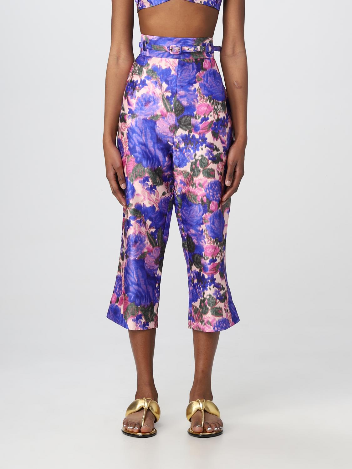 Zimmermann Pants woman - Violet | 5709PHIG | GIGLIO.COM