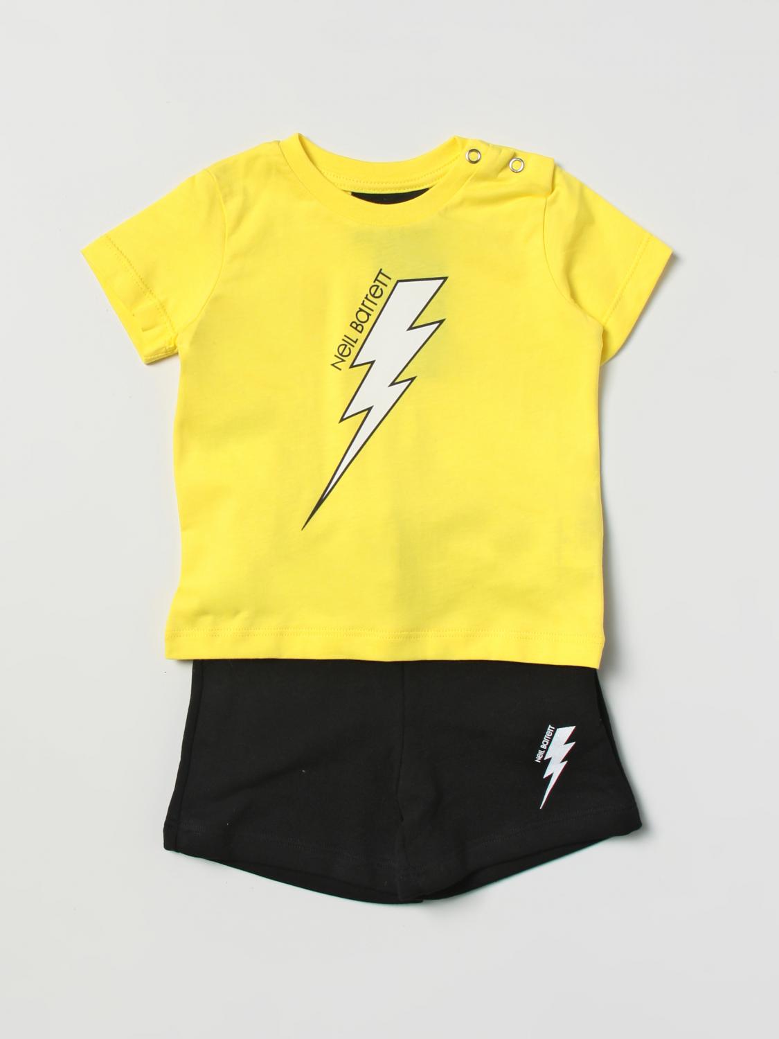 NEIL BARRETT KIDS: Clothing set kids Neil Barrett - Yellow | Neil ...