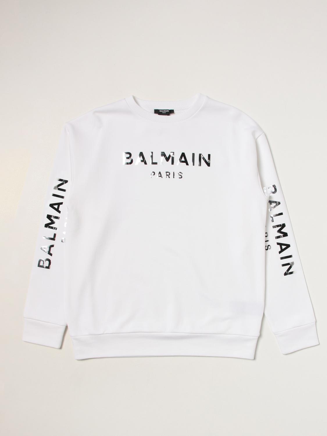 Balmain Sweater kids Kids - White 1 | BS4P60Z0081 | GIGLIO.COM