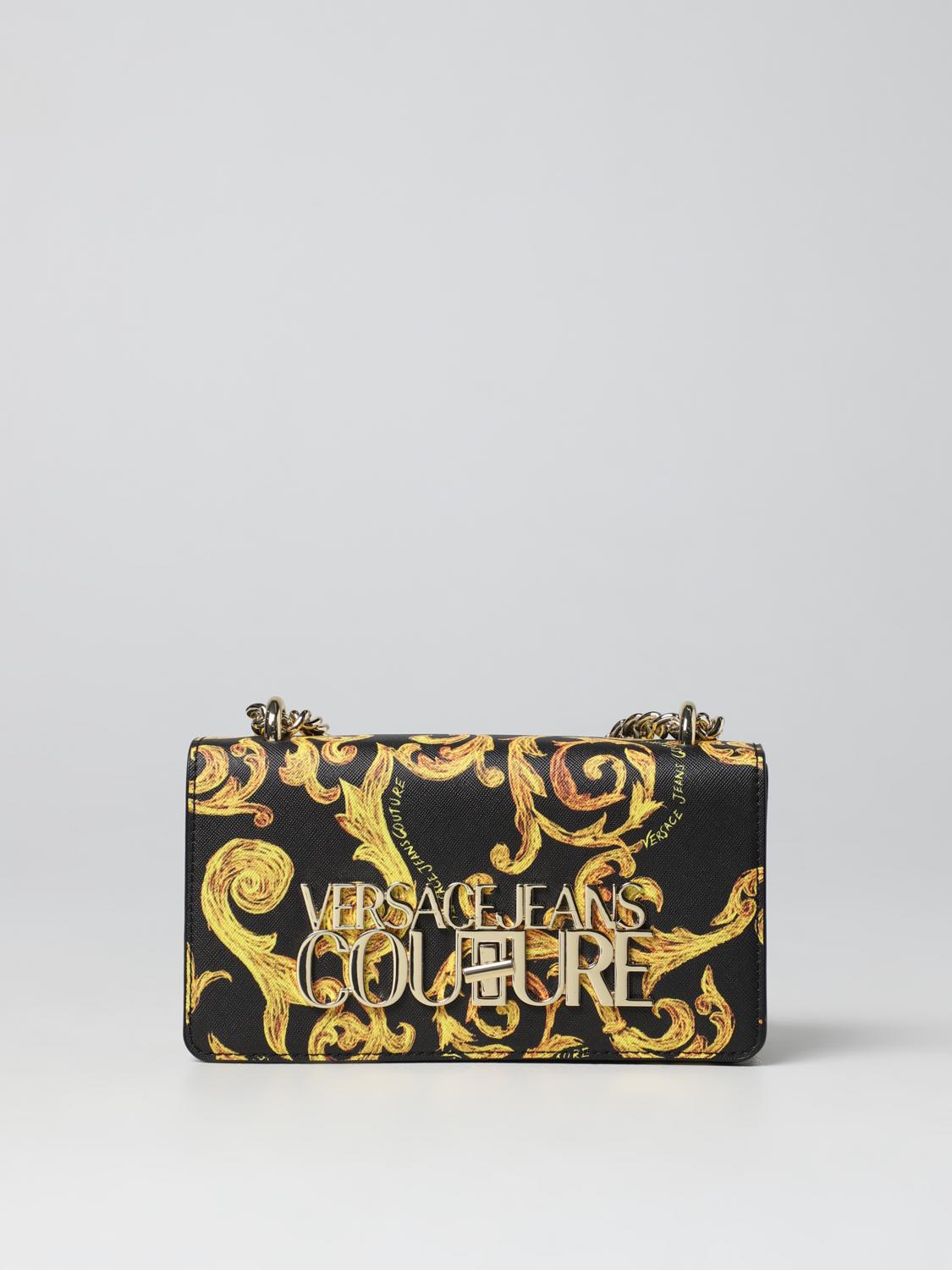 VERSACE JEANS COUTURE: bag in printed synthetic leather - Multicolor ...