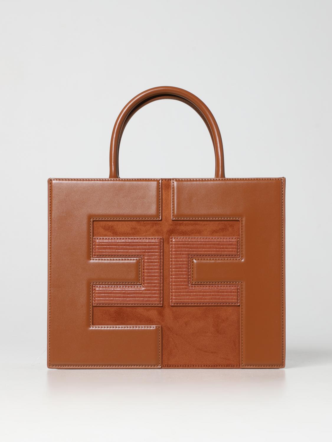 ELISABETTA FRANCHI: Shoulder bag woman - Leather | Elisabetta Franchi ...