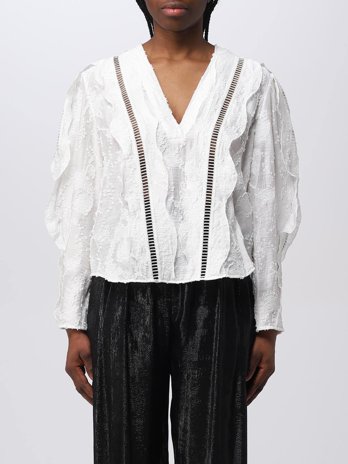 IRO: Top woman - White | Iro top WP16KEKOA online at GIGLIO.COM