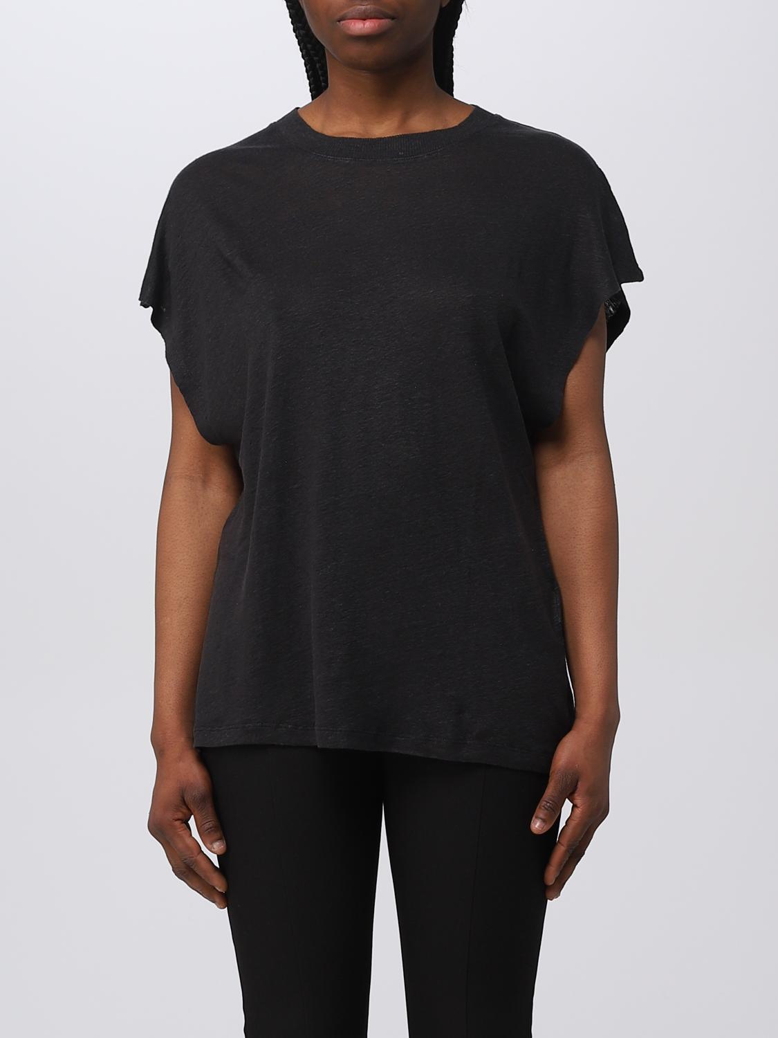 IRO: Top woman - Black | Iro top WP21CIRO online at GIGLIO.COM