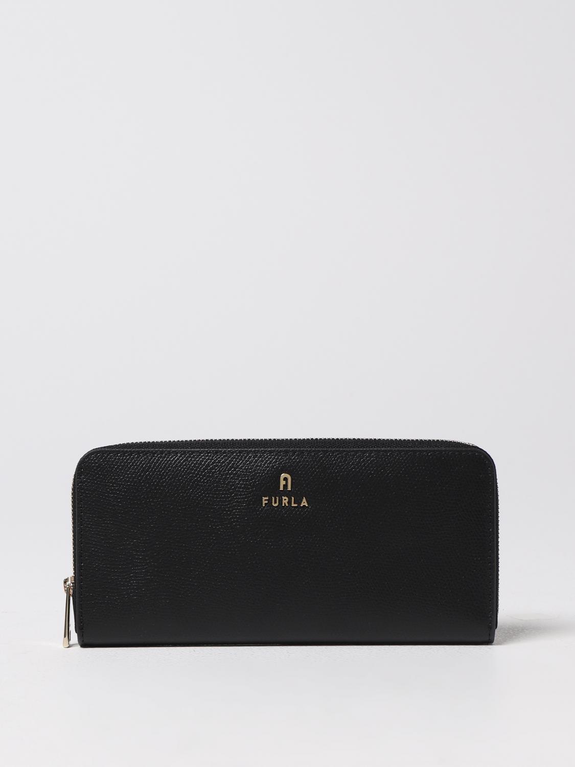 FURLA: Wallet woman - Black | Furla wallet WP00313ARE000 online at ...