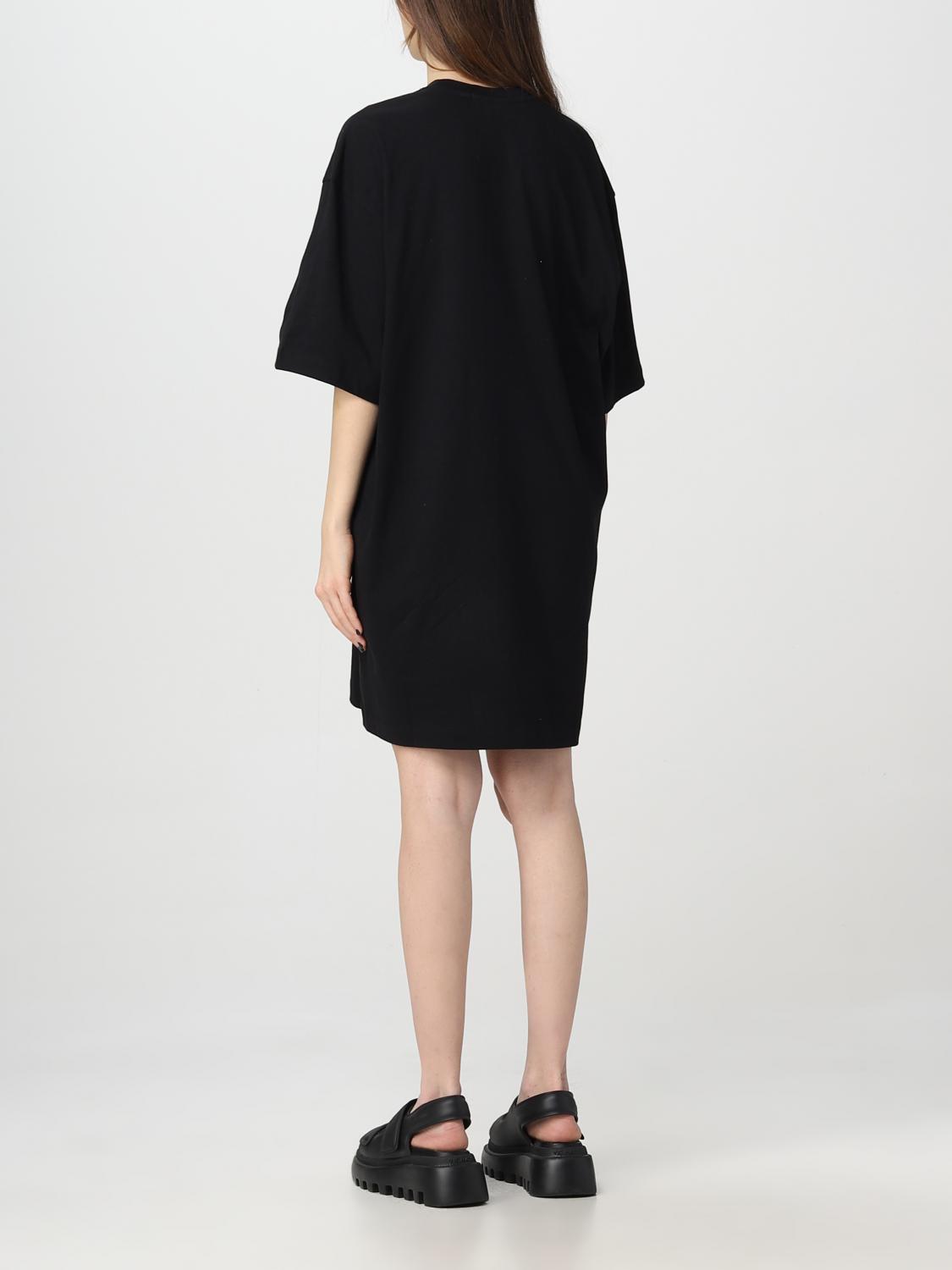 MSGM dress in cotton - Black | MDA510G237002 | GIGLIO.COM