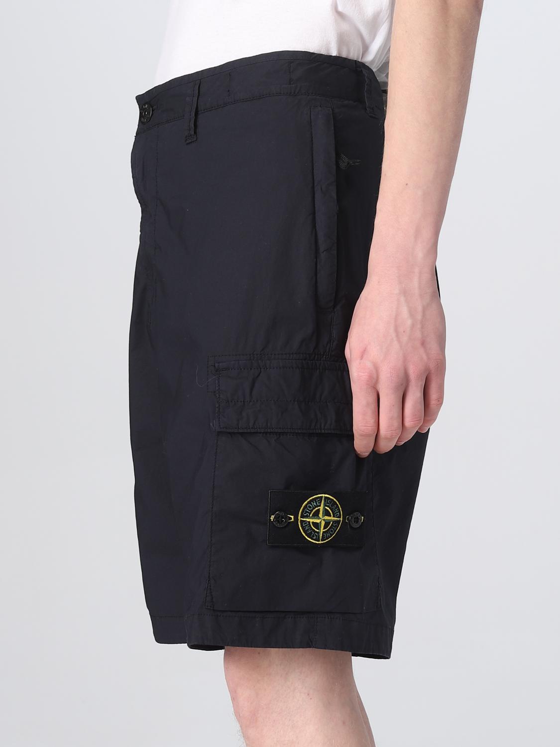 Stone Island Short men - Blue | 1015L0803 | GIGLIO.COM