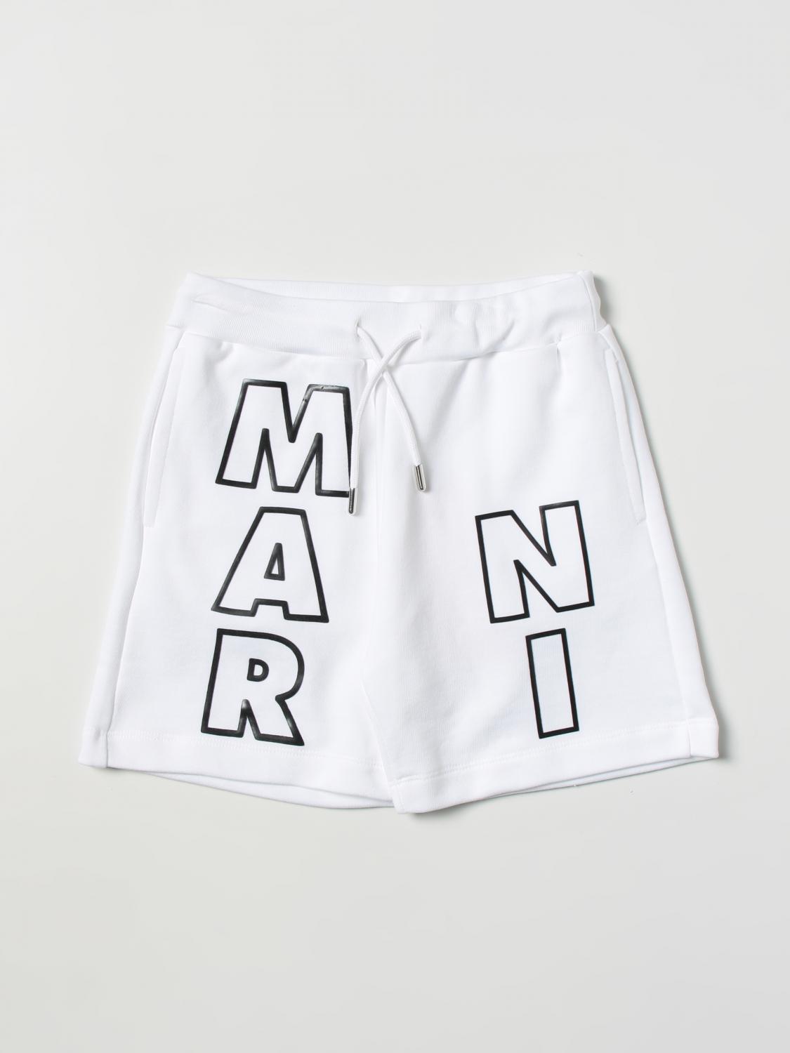 MARNI: shorts in cotton - White | Marni shorts M00733M00NF online at ...