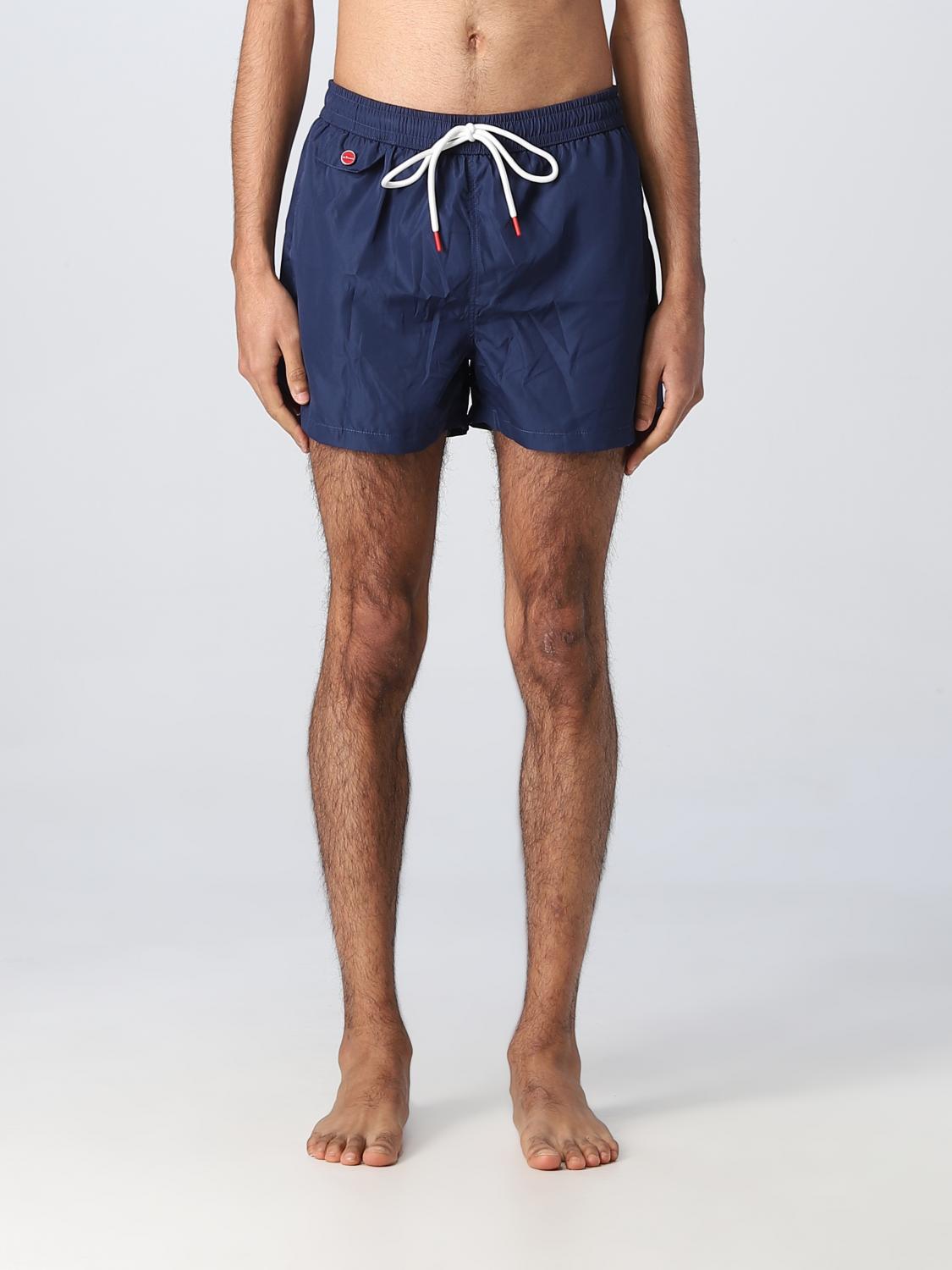 KITON: Underwear men - Blue | Kiton swimsuit UCOM2CXB600927 online at ...