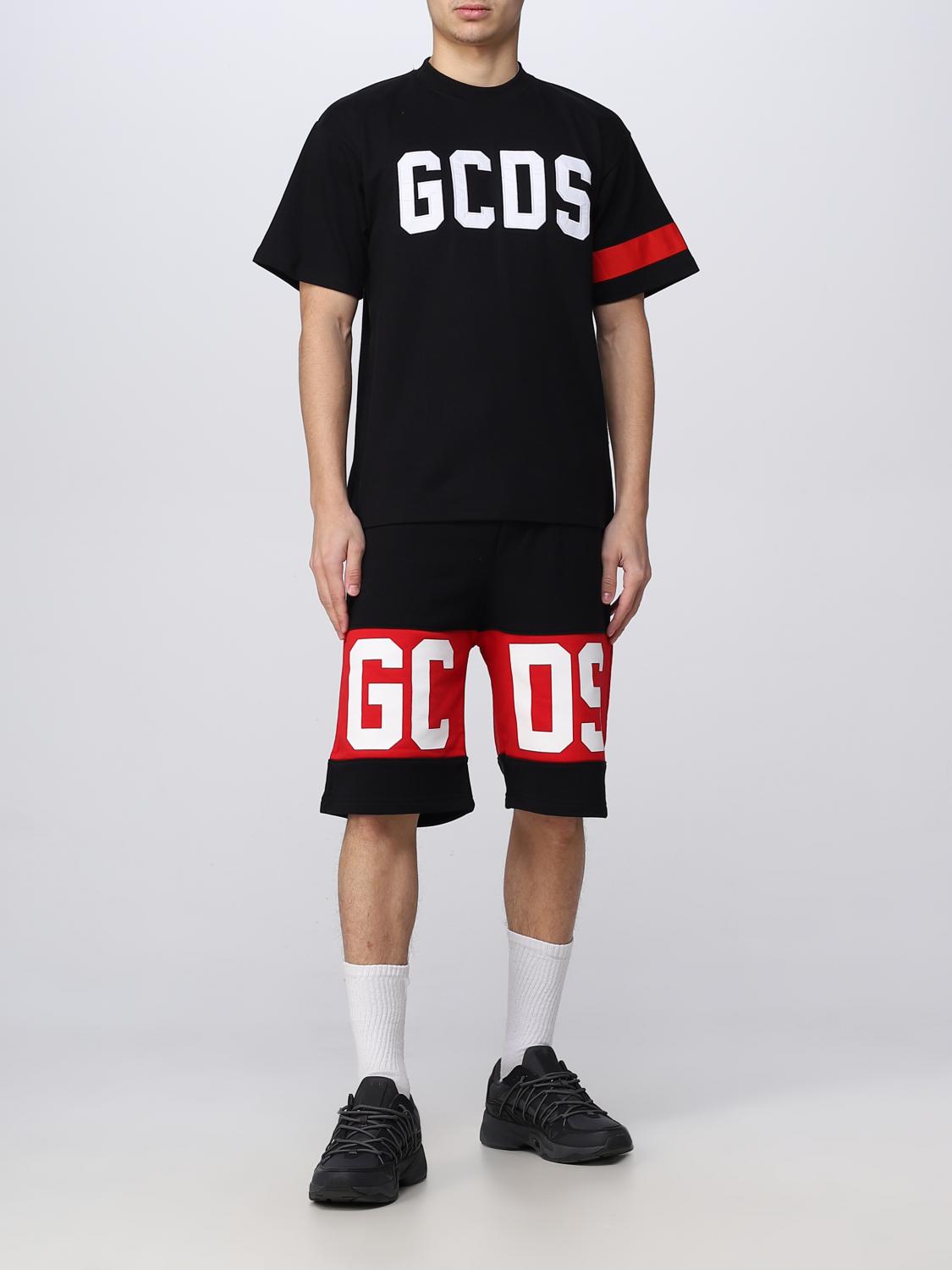 GCDS T-shirt men - Black | CC94M130145 | GIGLIO.COM