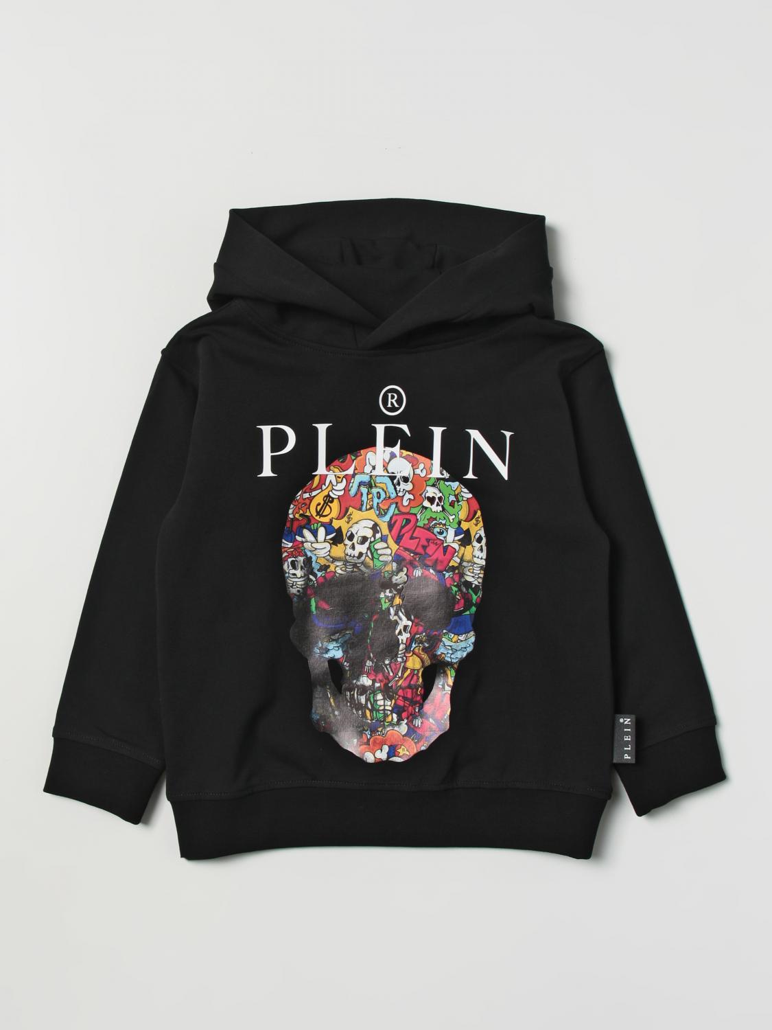 PHILIPP PLEIN: Sweater kids - Black | Philipp Plein sweater 2ZF005LDA12 ...