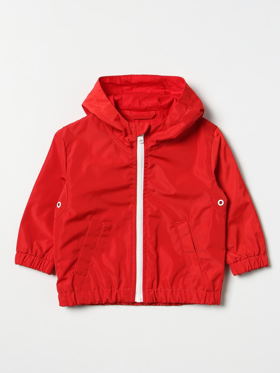 DIESEL: nylon jacket - Red | Diesel jacket K00329KXBBN online at GIGLIO.COM