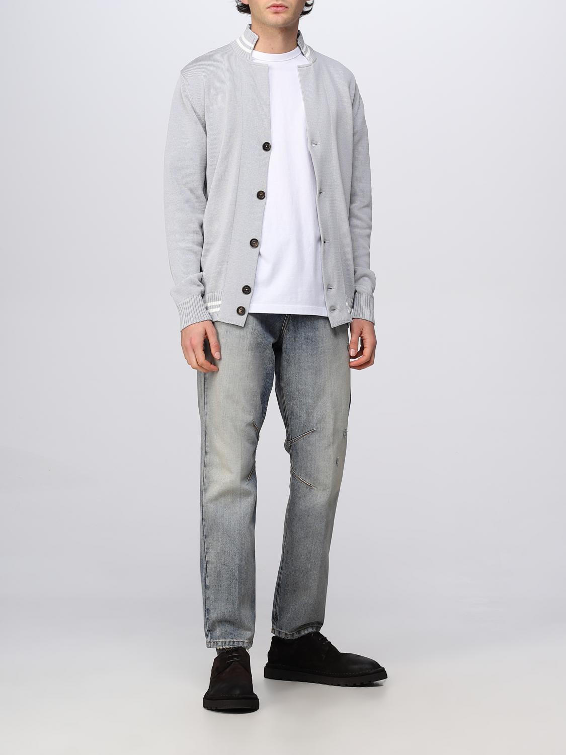 Eleventy Sweater men - Gnawed Blue | G76MAGG40MAG0G022 | GIGLIO.COM