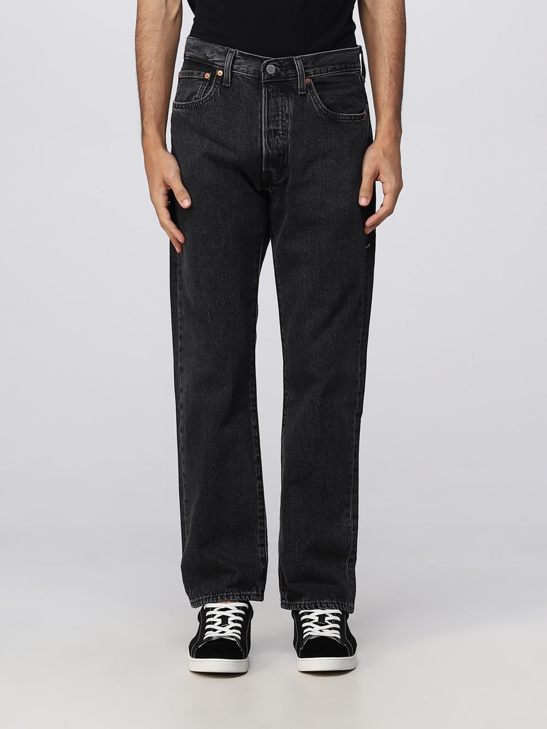 LEVI'S: Jeans men - Black | Levi's jeans 005013371 online at GIGLIO.COM