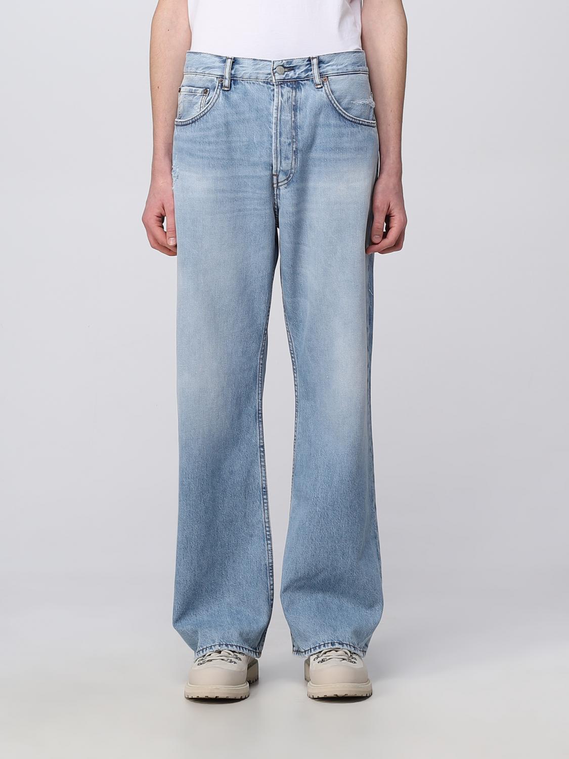 ACNE STUDIOS: denim jeans - Blue | Acne Studios jeans B00277 online at ...
