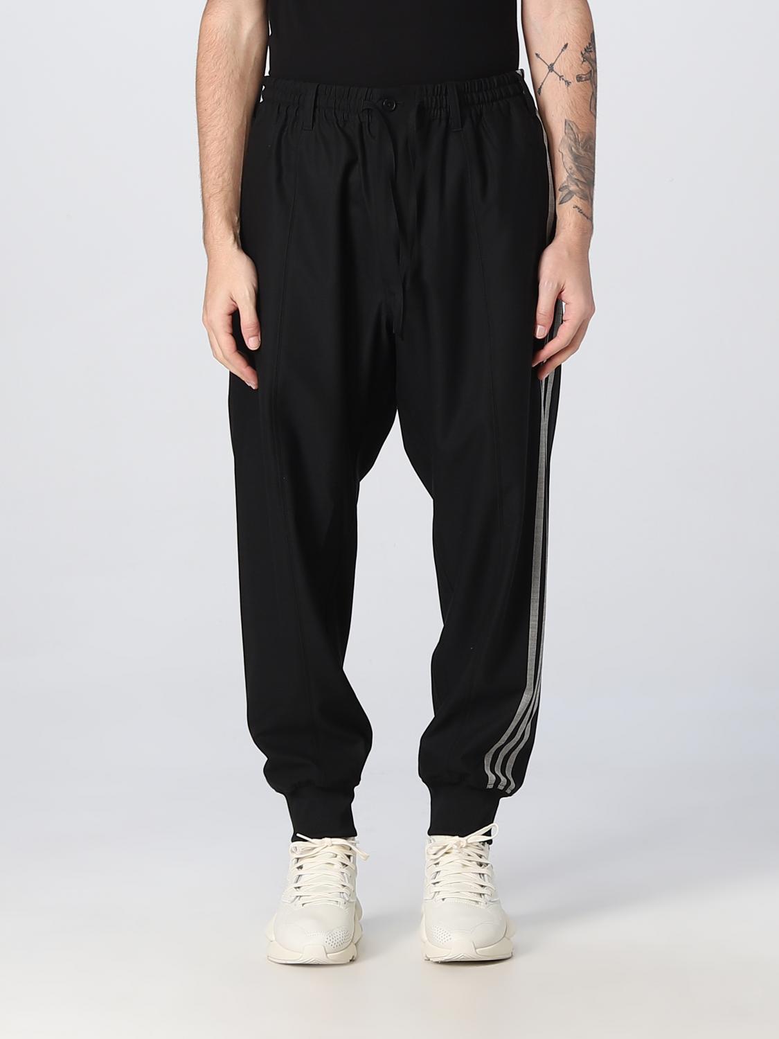 Y-3: Pants men - Black | Y-3 pants IB0387 online at GIGLIO.COM