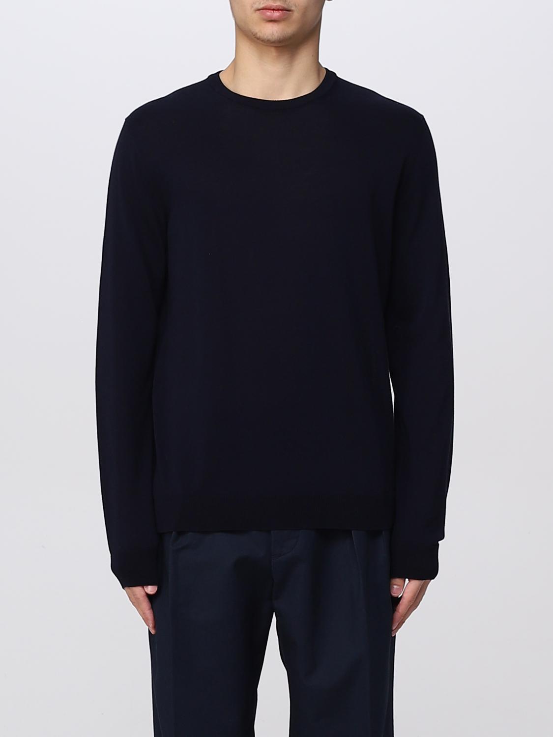 ZANONE: Sweater men - Blue | Zanone sweater 812472ZY318 online at ...