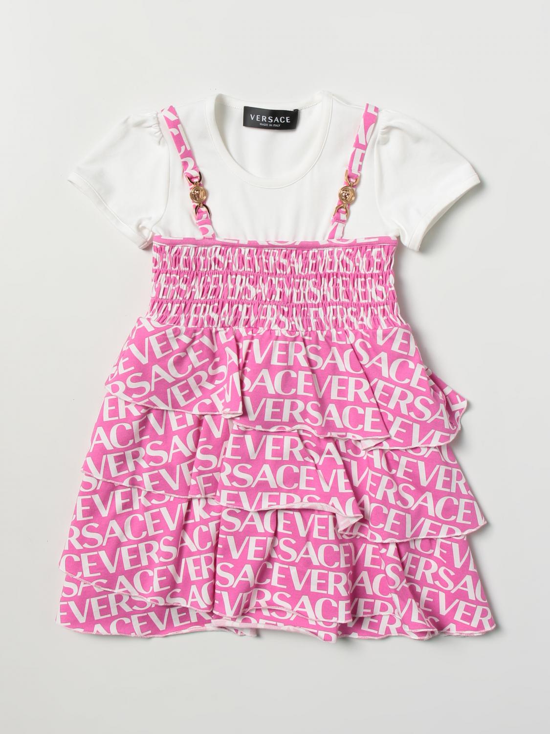 VERSACE: Suit kids Young - White | Versace dress 10026511A06466 online ...