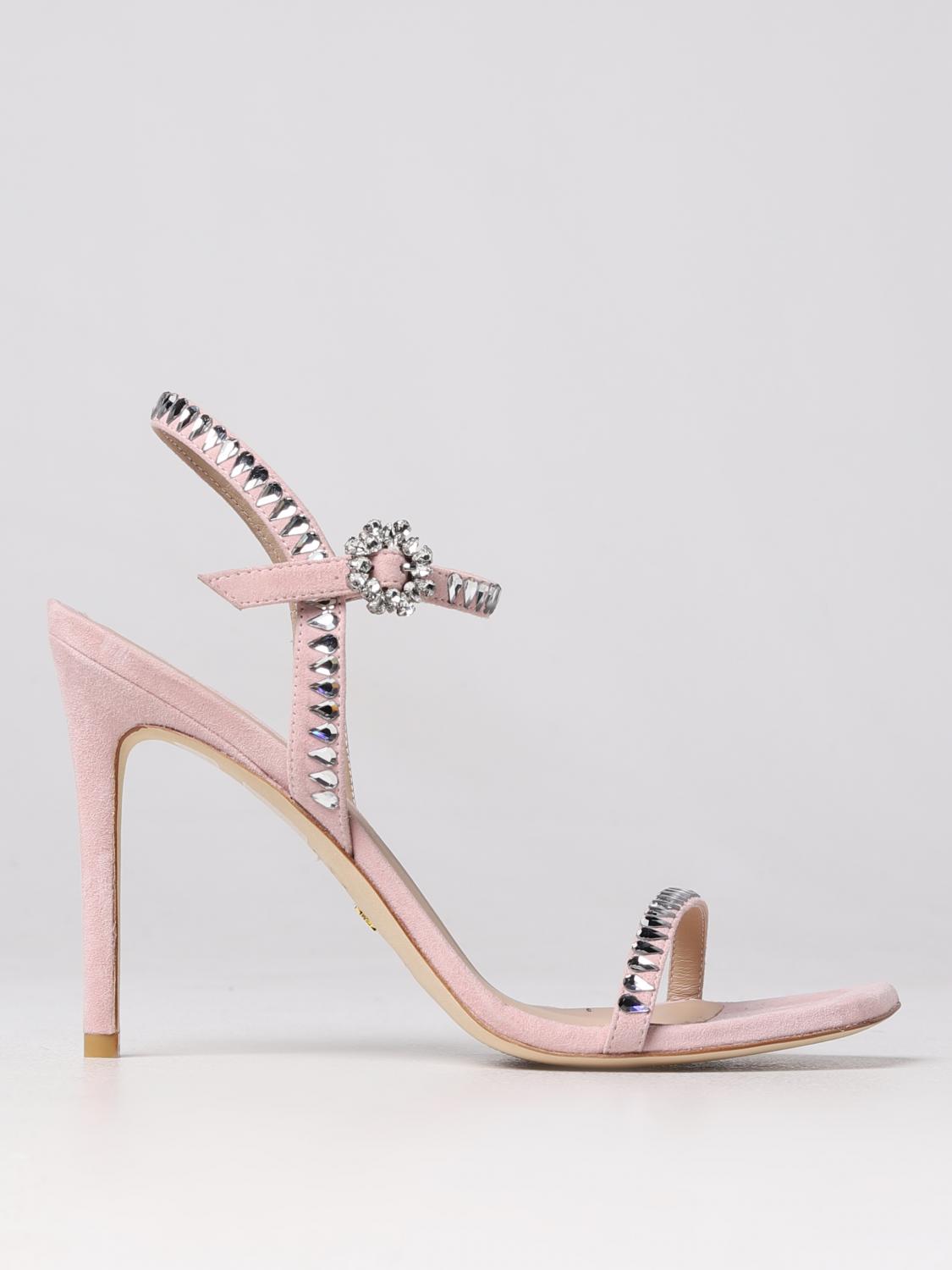 STUART WEITZMAN: Zapatos mujer , Rosa Claro | Sandalias De Tacón Stuart ...