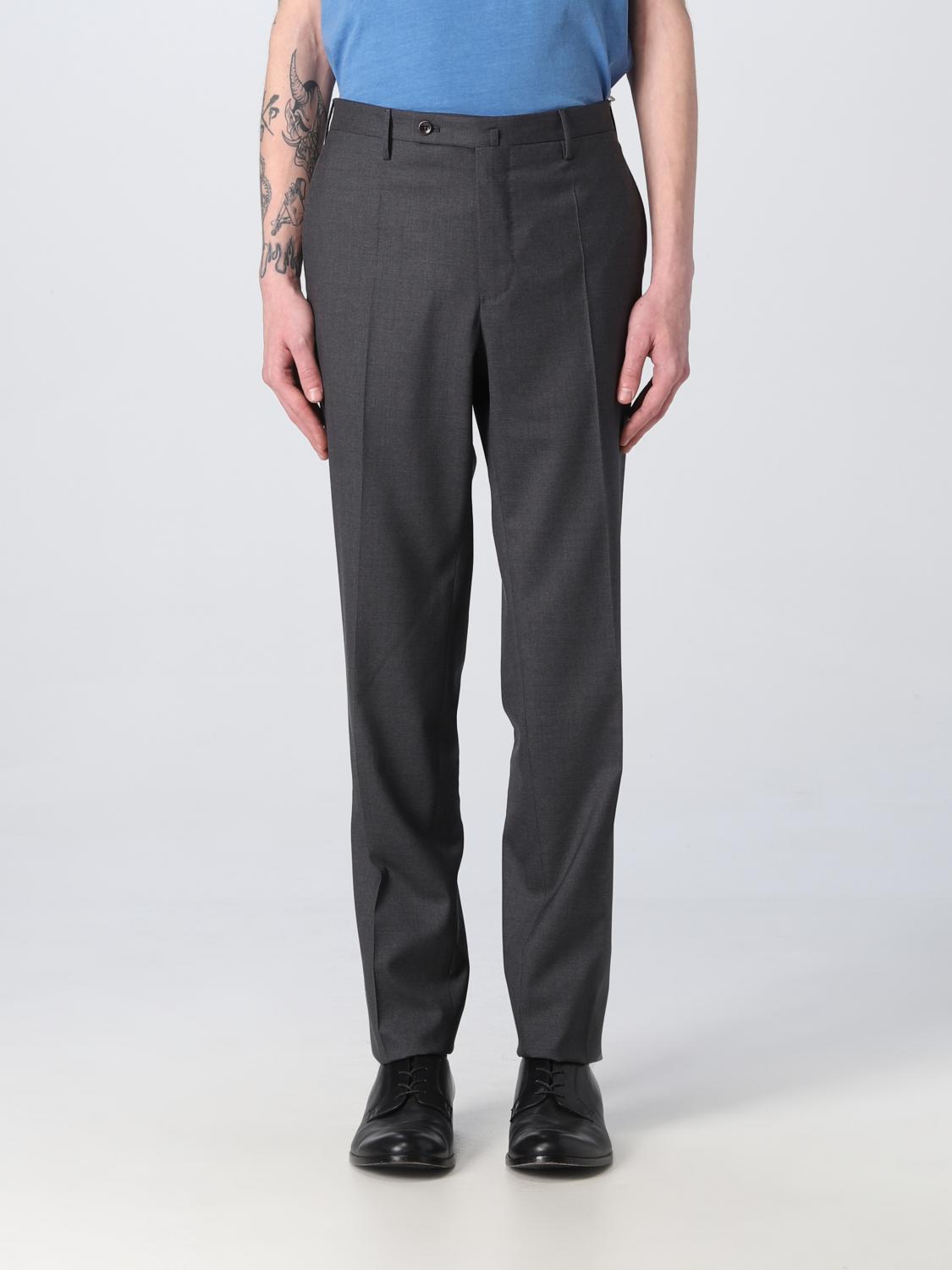 INCOTEX: Pants men - Grey | Incotex pants 1T00395855T online at GIGLIO.COM