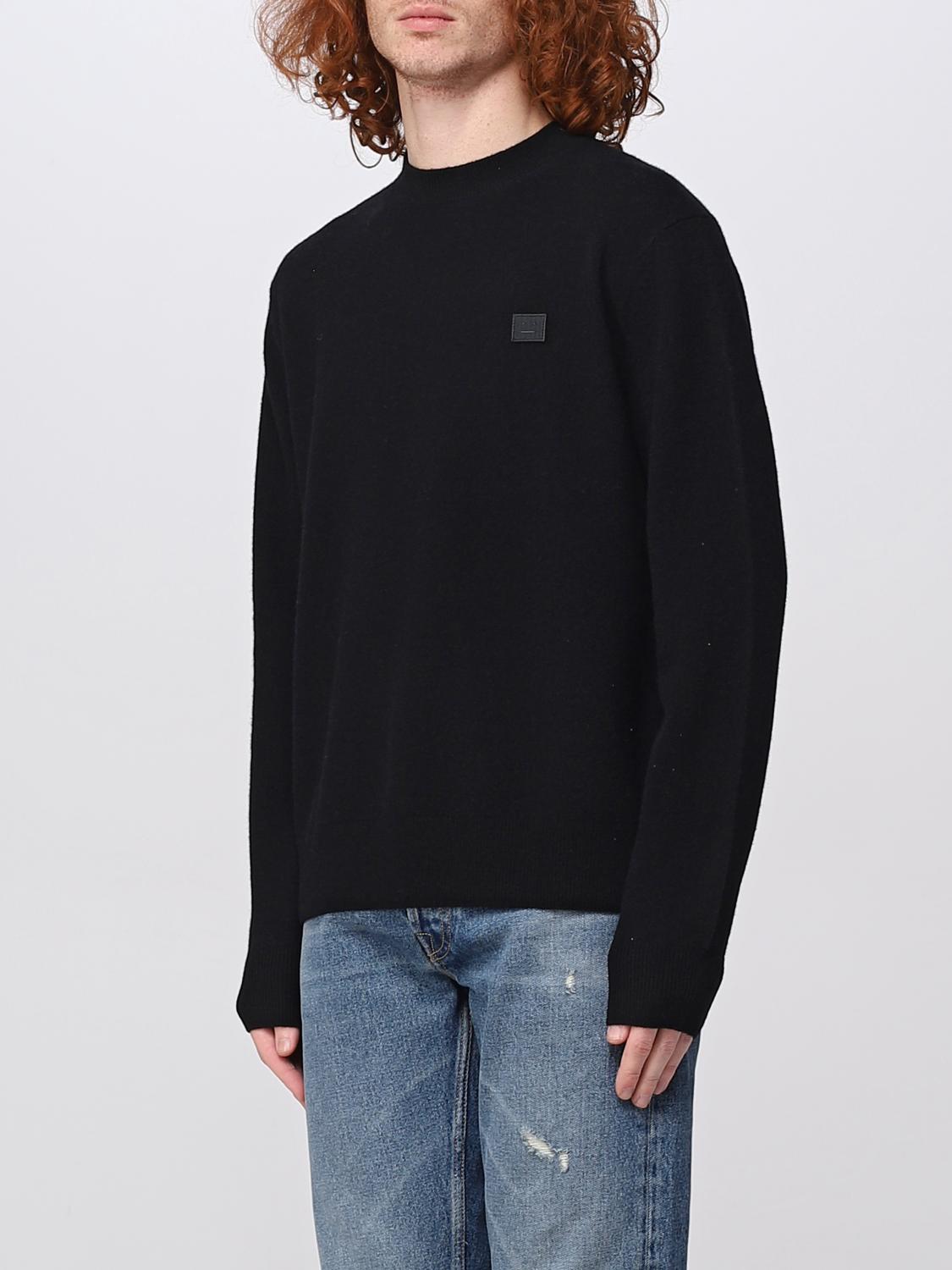 Acne Studios men's sweater - Black | C60042 | GIGLIO.COM