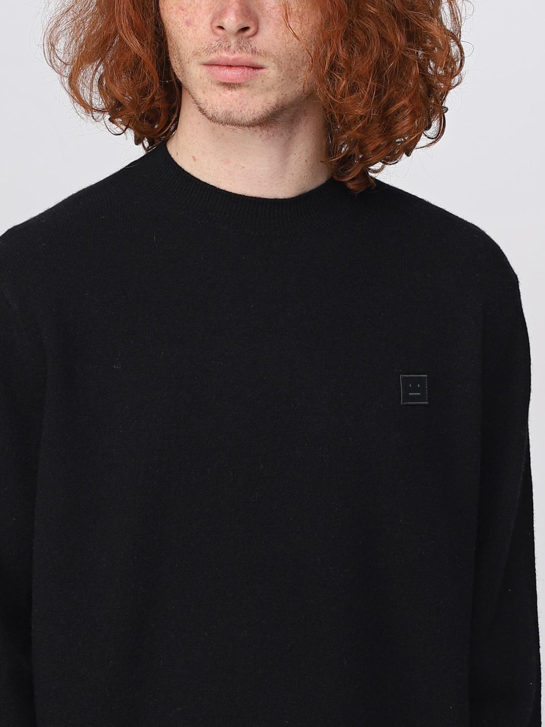 Acne Studios men's sweater - Black | C60042 | GIGLIO.COM