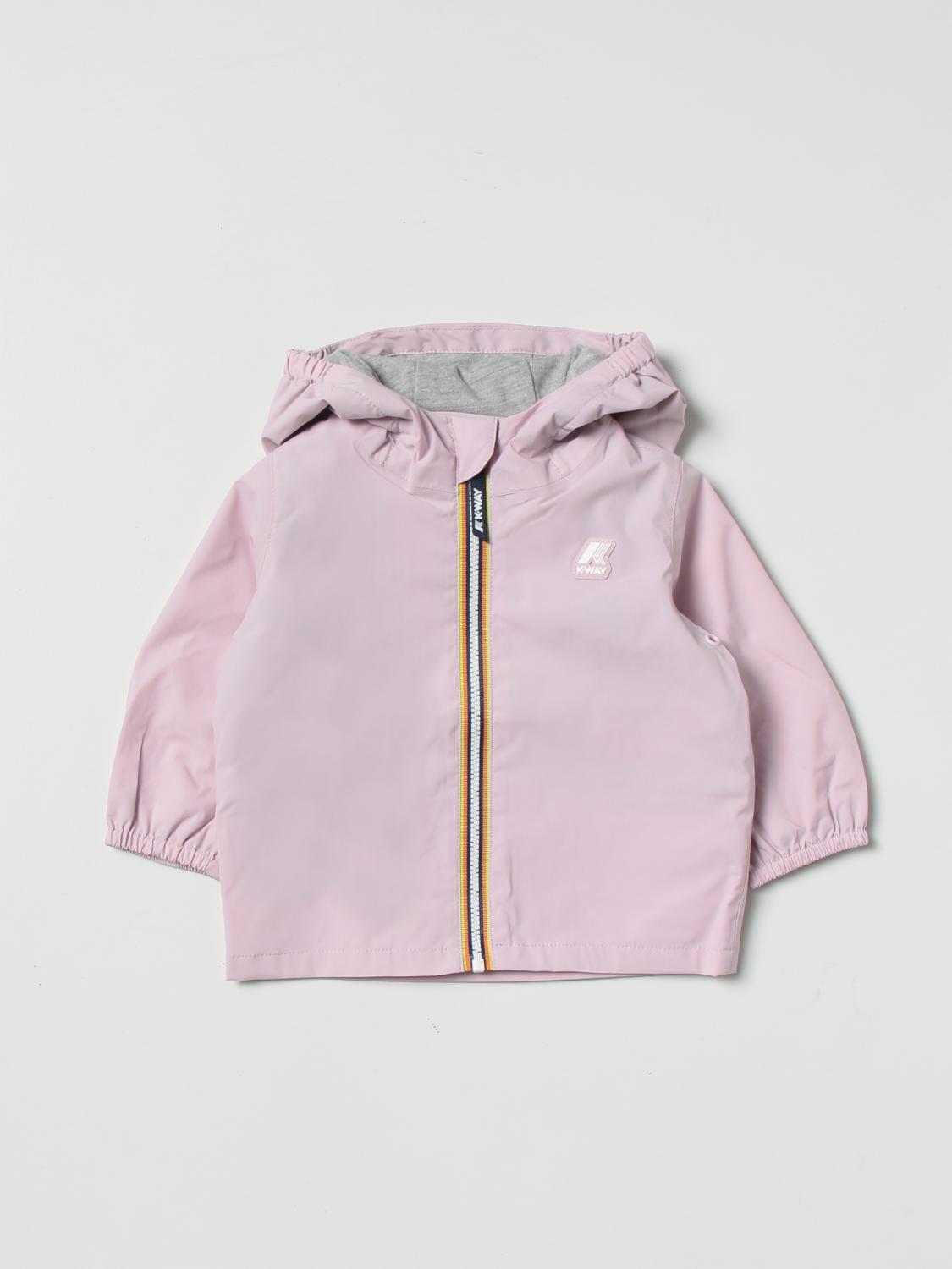 K-WAY: Jacket kids - Pink | K-Way jacket K3113ZW online at GIGLIO.COM