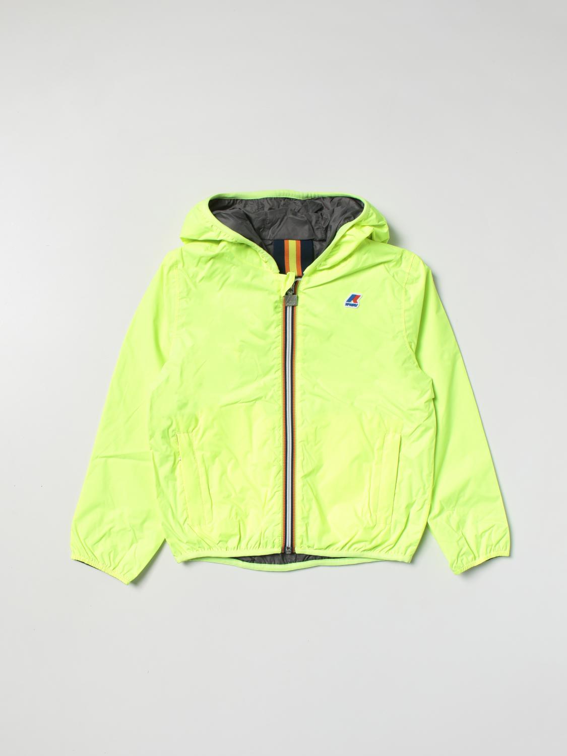 K-Way Coat kids - Yellow | K2127KW | GIGLIO.COM