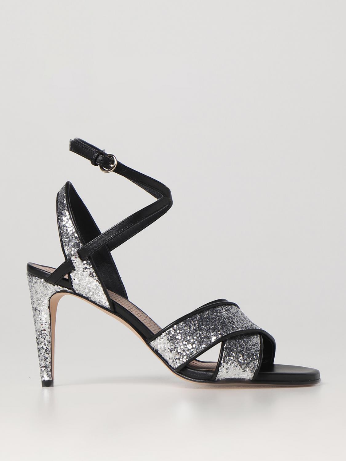 RED(V): Sandalias planas mujer Red Valentino, Plata | Sandalias De ...