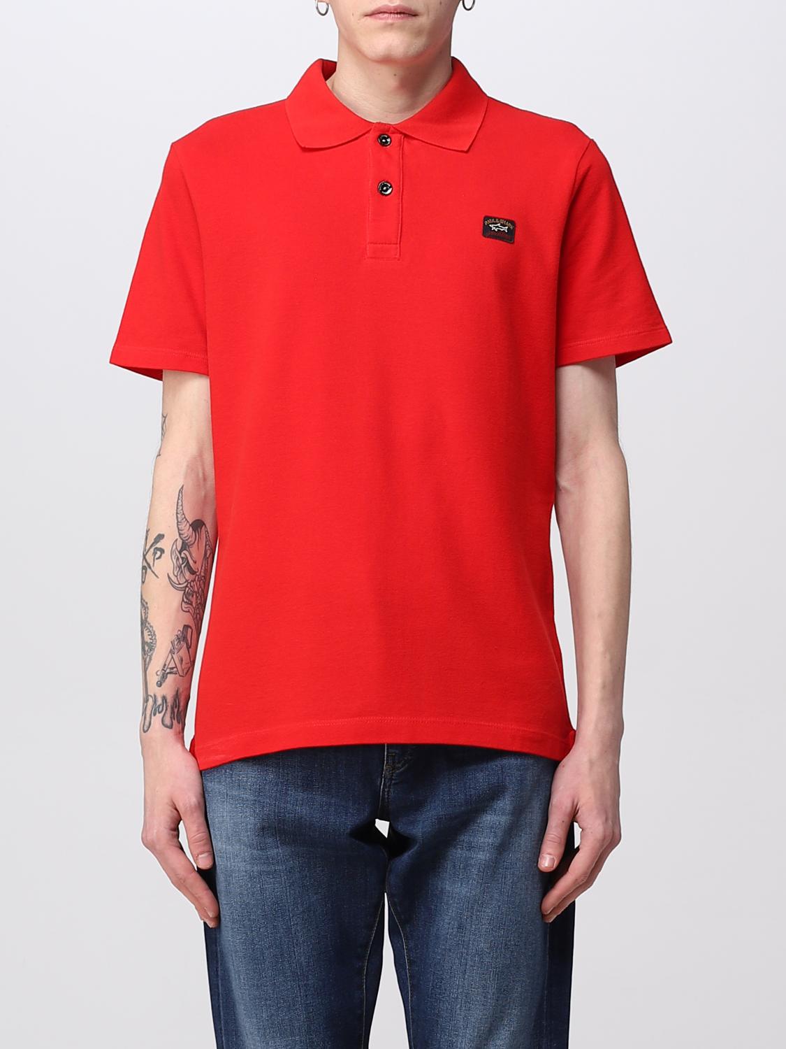 Paul & Shark Polo shirt men - Red | COP1000 | GIGLIO.COM