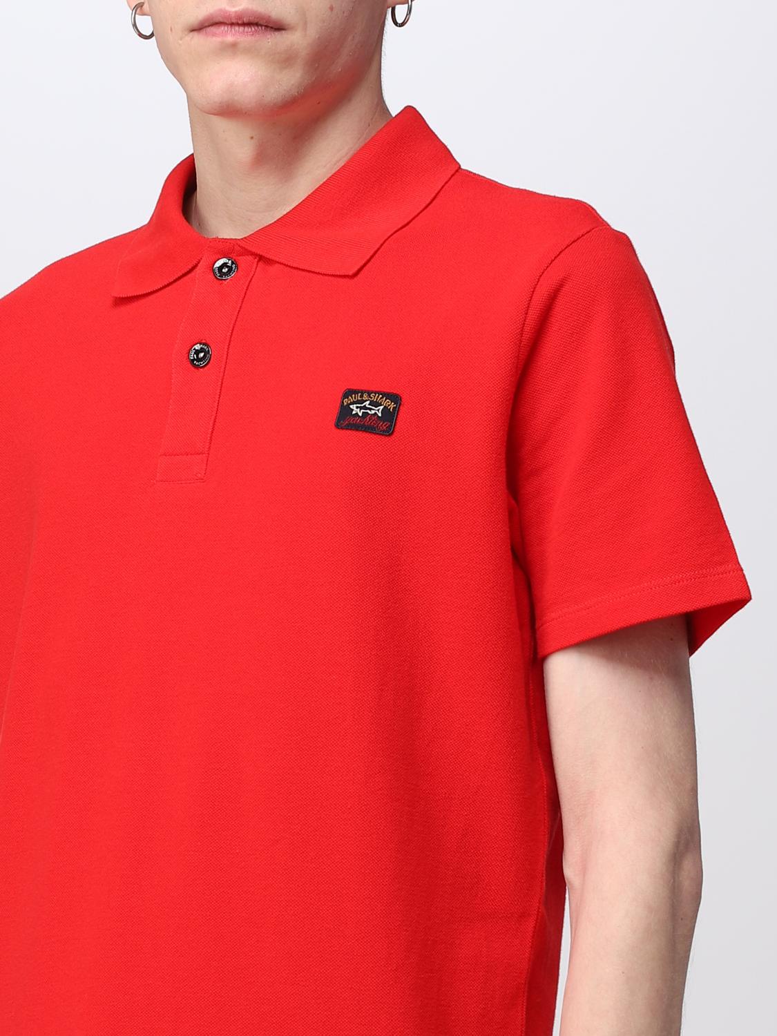Paul & Shark Polo shirt men - Red | COP1000 | GIGLIO.COM