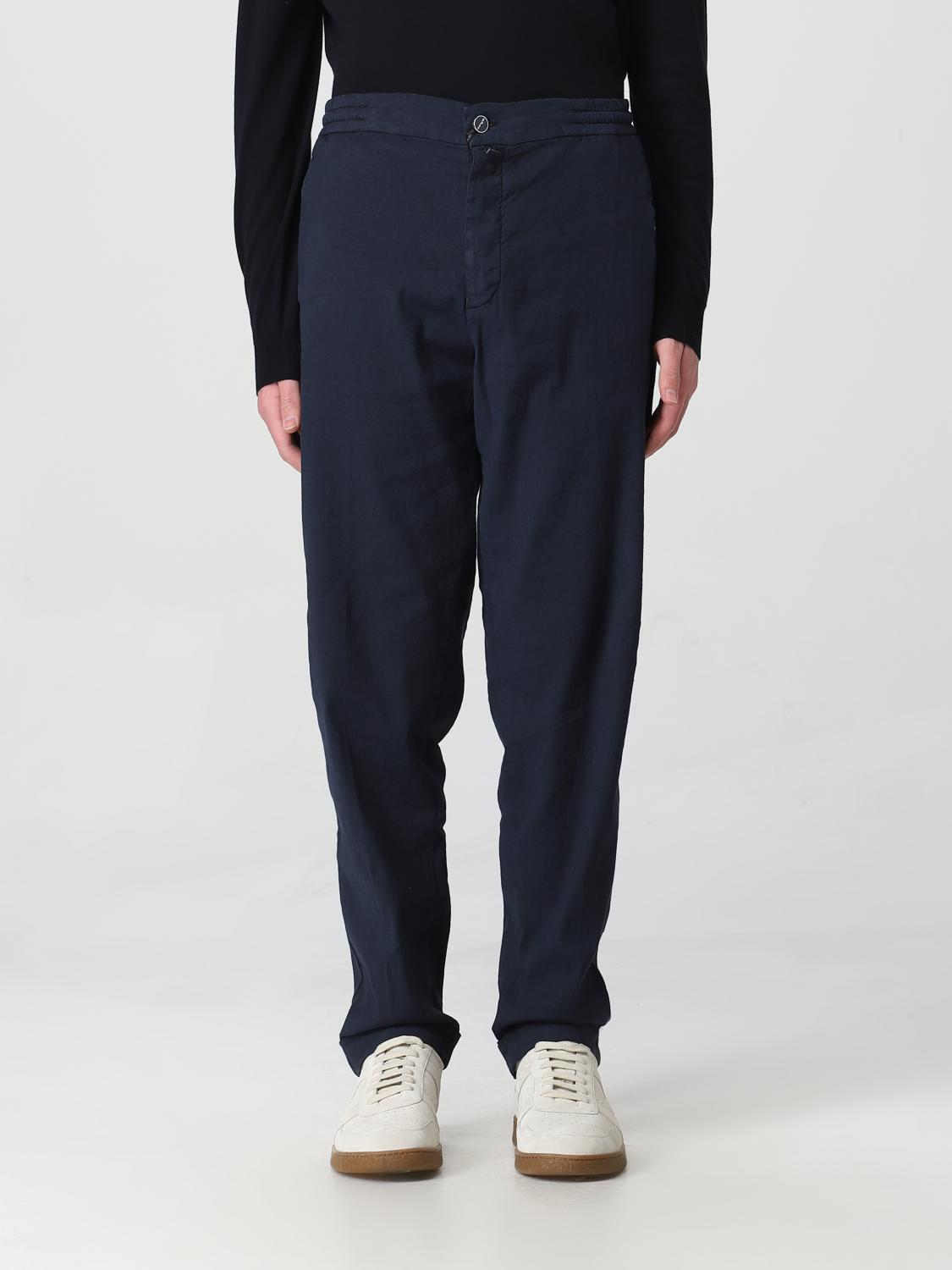 KITON: Pants men - Blue | Kiton pants UPLACJ0775B online at GIGLIO.COM