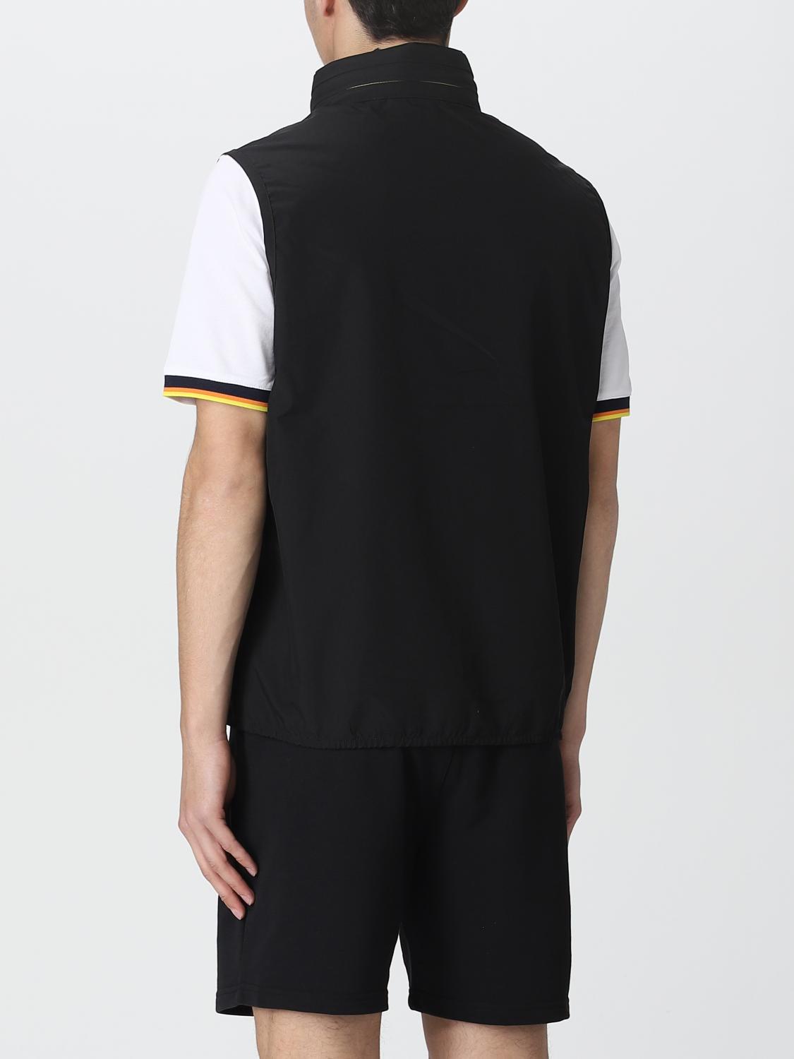 K-Way Suit vest men - Black | K81252W | GIGLIO.COM