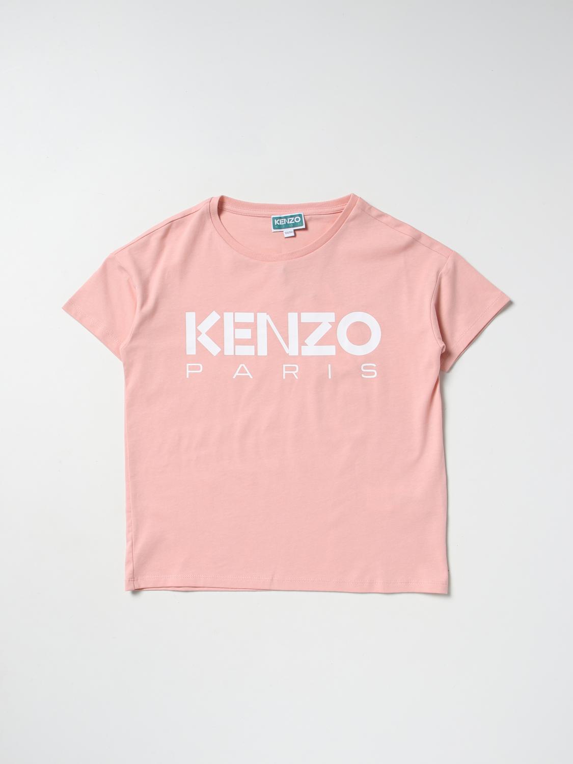 KENZO KIDS: T-shirt kids Kenzo Junior - Pink | Kenzo Kids t-shirt K15629 online at GIGLIO.COM