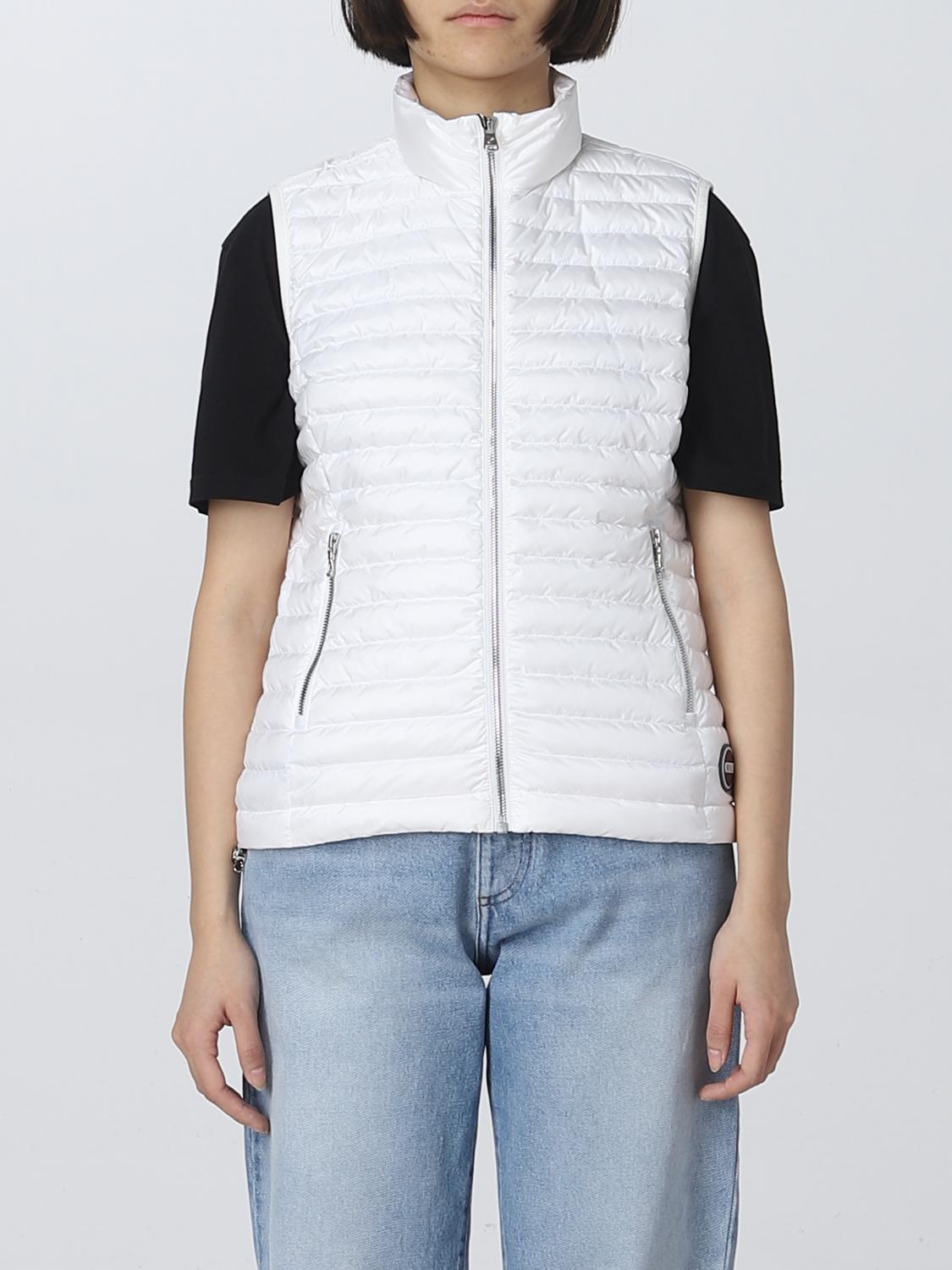 COLMAR: Waistcoat woman - White | Colmar waistcoat 2222U9VX online at ...