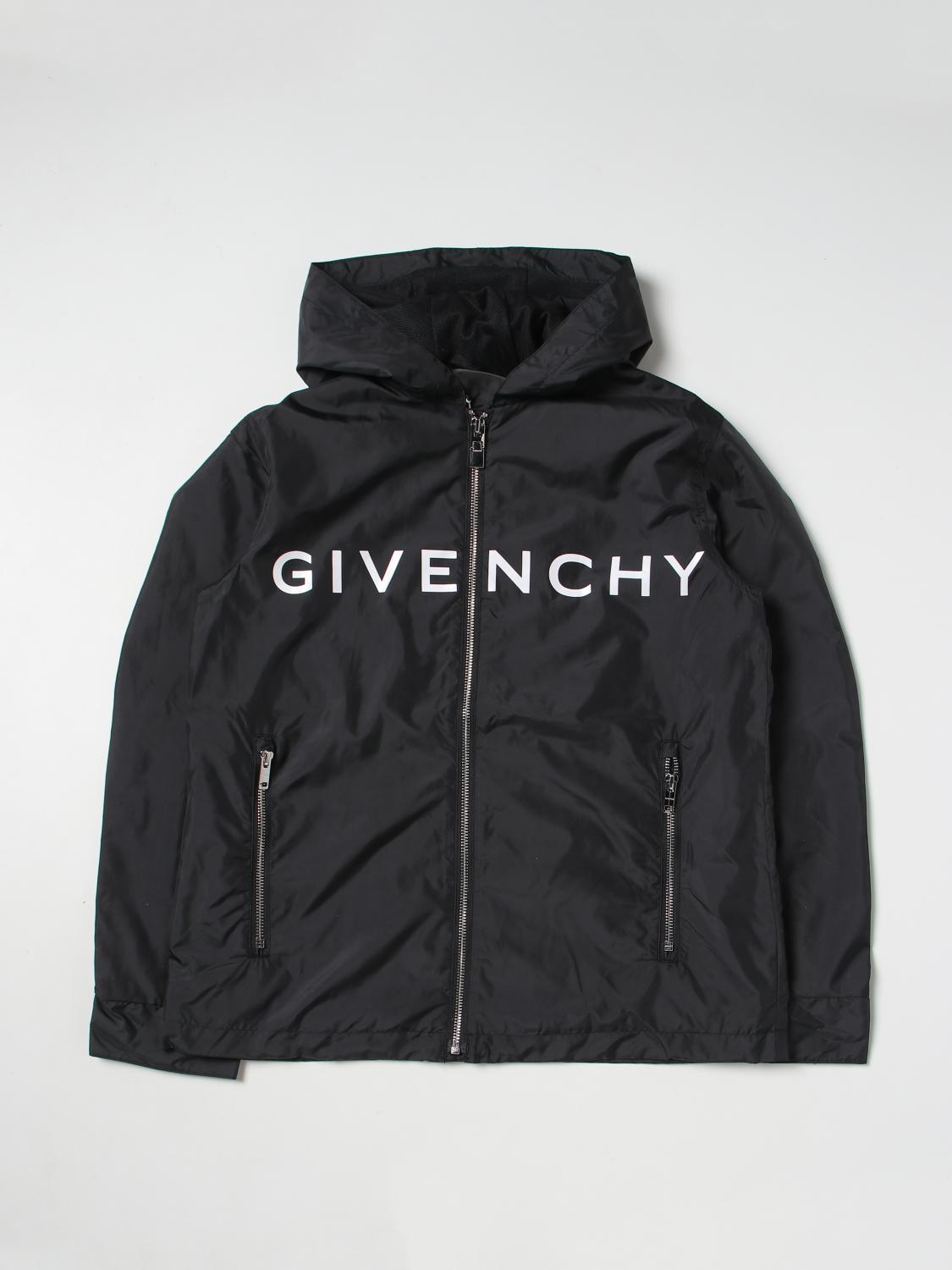 GIVENCHY: Jacket kids - Black | Givenchy jacket H26124 online at GIGLIO.COM