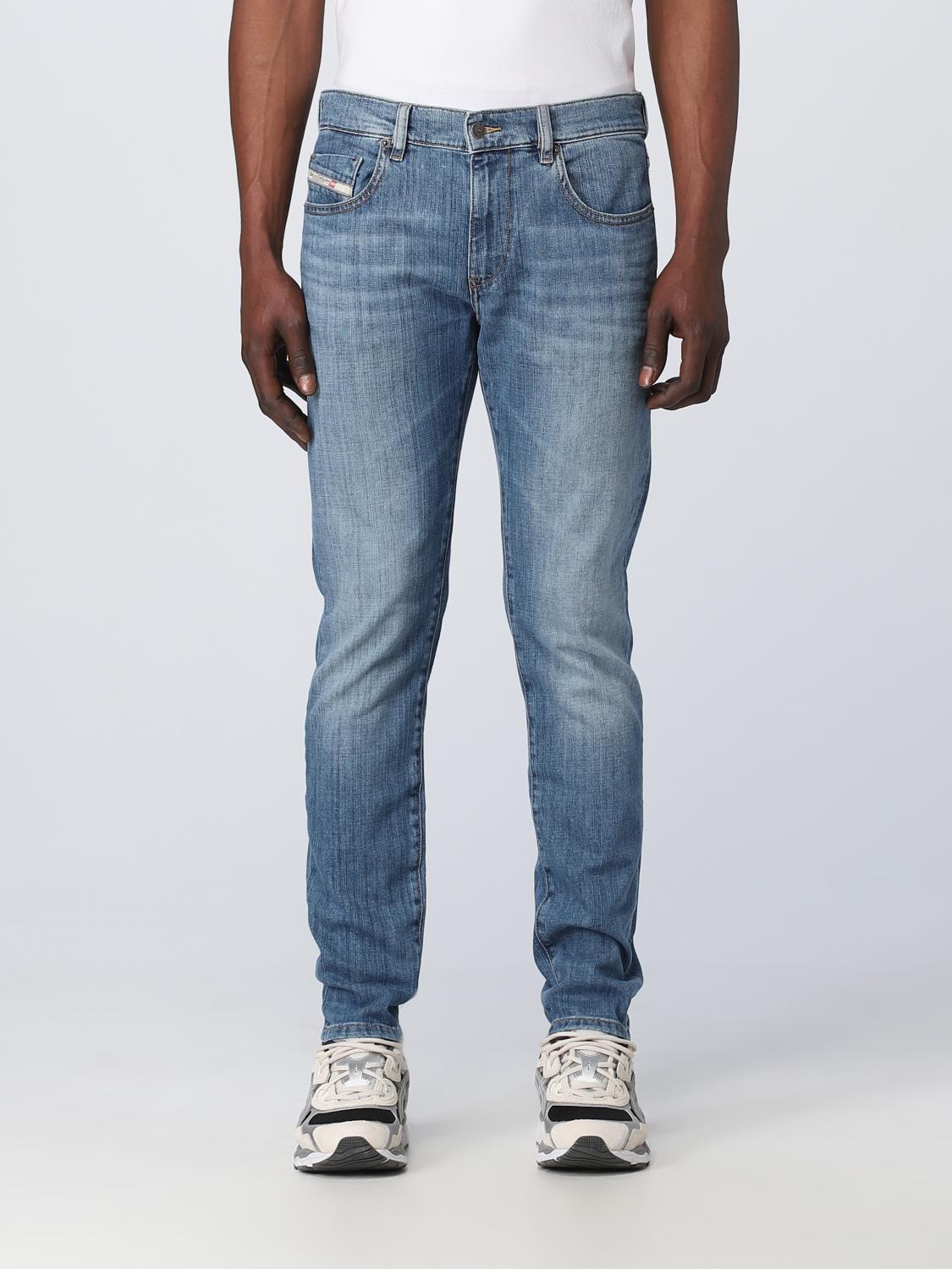 DIESEL: denim jeans - Denim | Diesel jeans A035580EKAI online at GIGLIO.COM