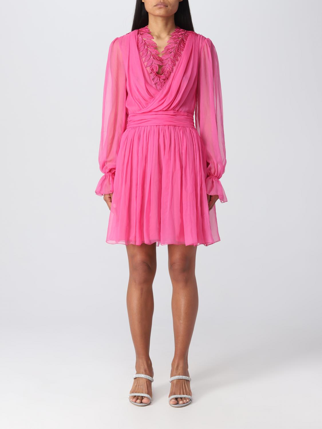 Alberta Ferretti Outlet: Dress woman - Fuchsia | Alberta Ferretti dress ...