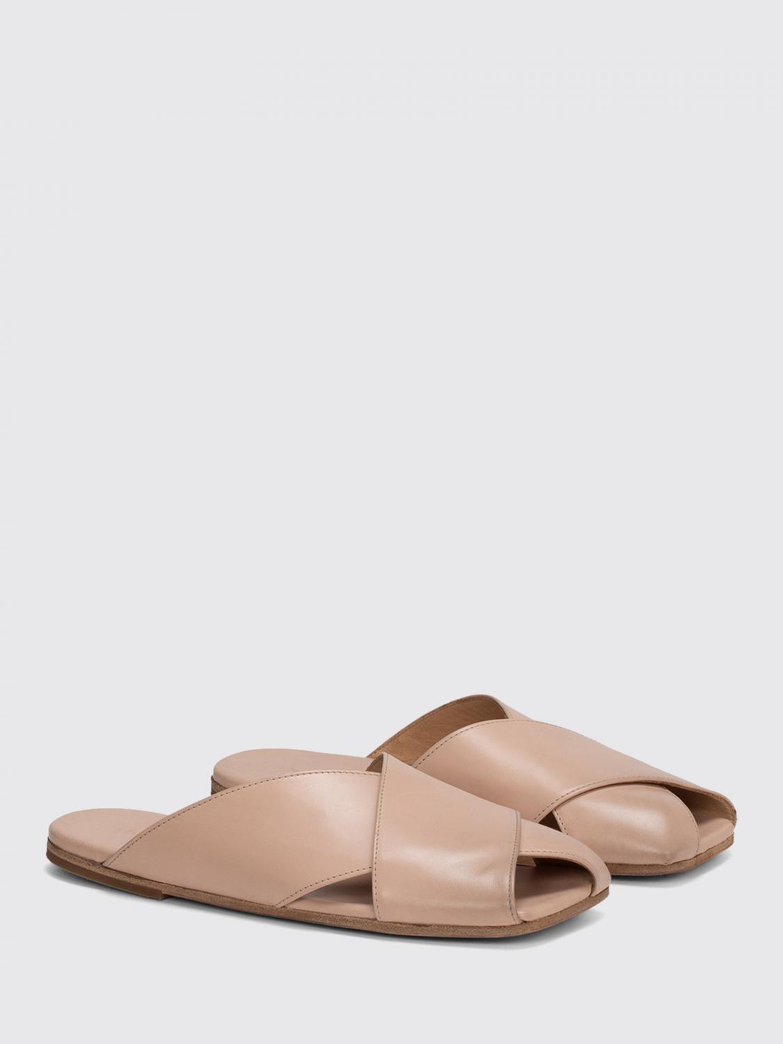 MARSÈLL: Flat sandals woman Marsell - Nude | Marsèll flat sandal ...