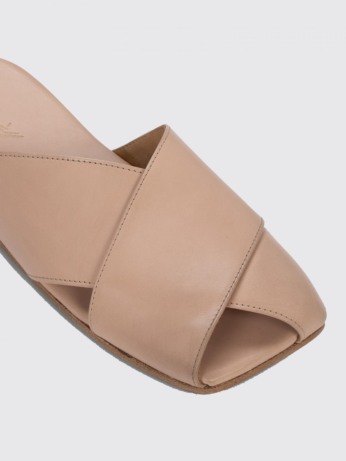 MARSÈLL: Flat sandals woman Marsell - Nude | Marsèll flat sandal ...