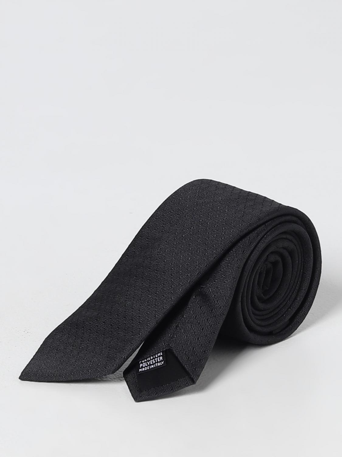 MANUEL RITZ: Cravatta in tessuto jacquard - Nero | Cravatta Manuel Ritz ...