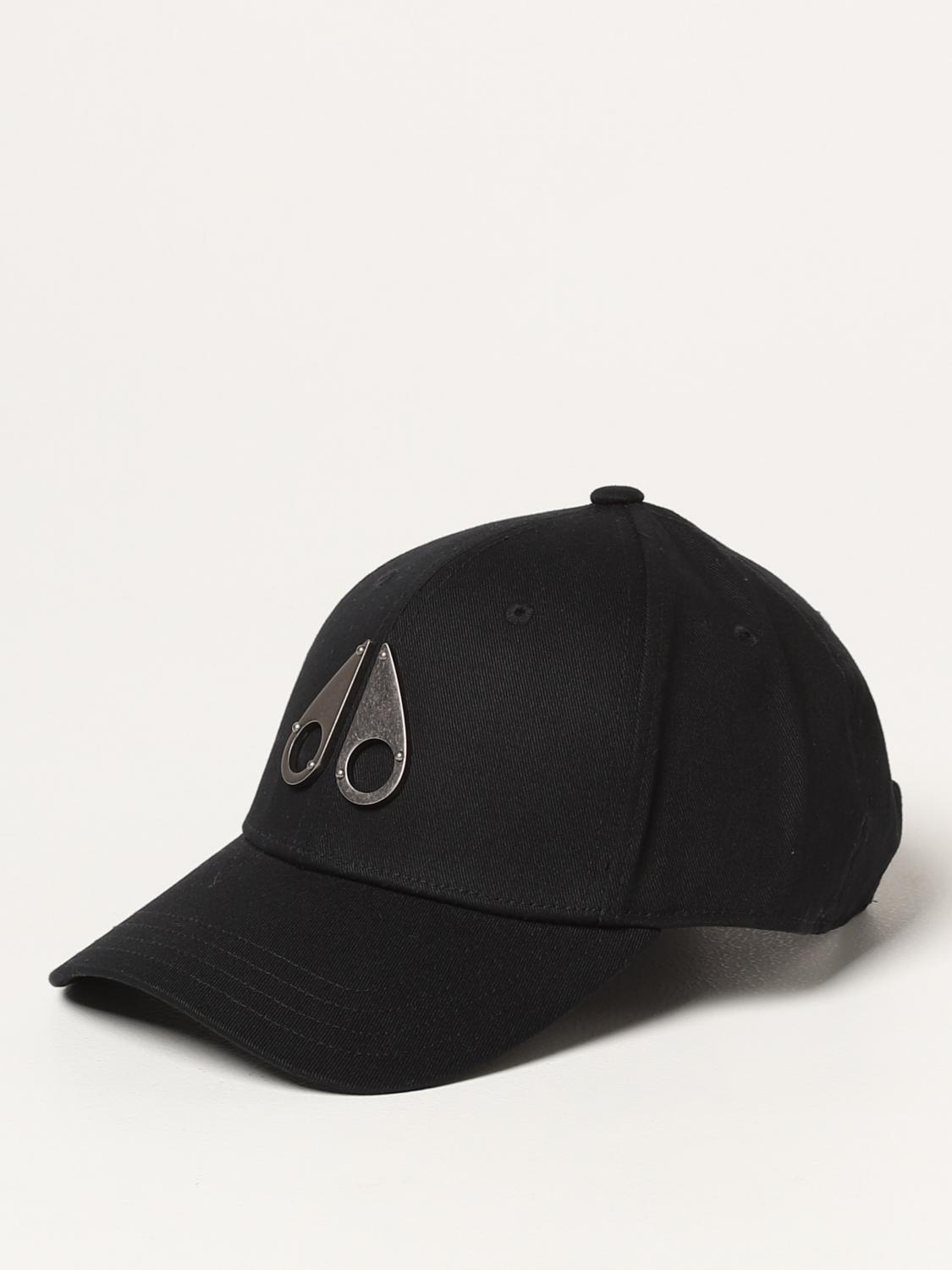 Moose Knuckles Hat men - Black 1 | M31MA534 | GIGLIO.COM