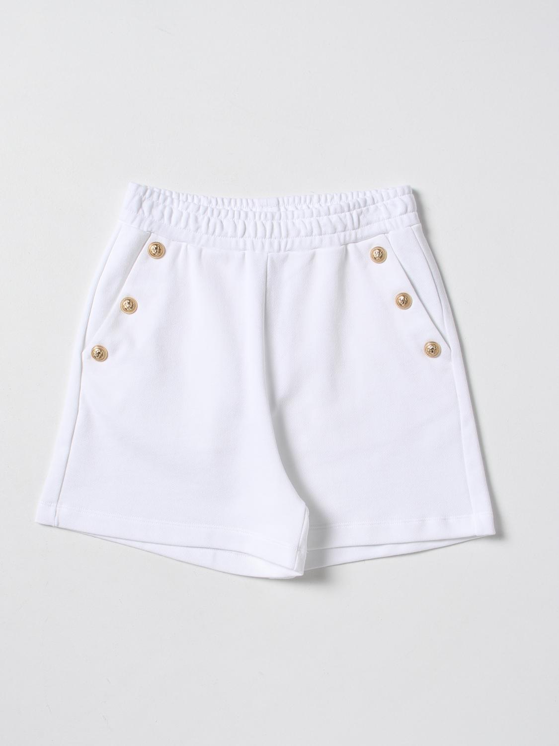 BALMAIN: Short kids Kids - Black 1 | Balmain short BS6S09Z0001 online ...